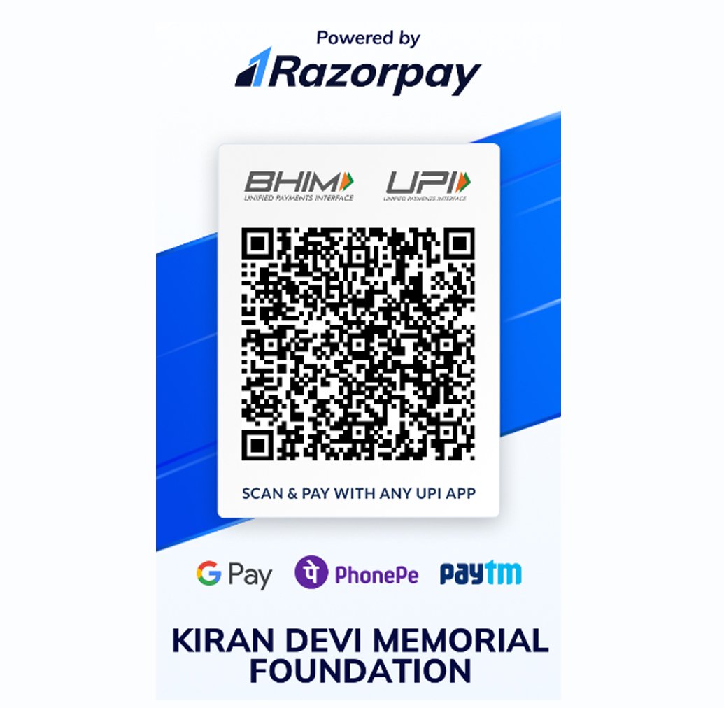 Donate Now – Kiran Devi Memorial Foundation